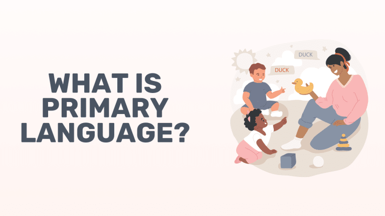 What is Primary Language? - Goally