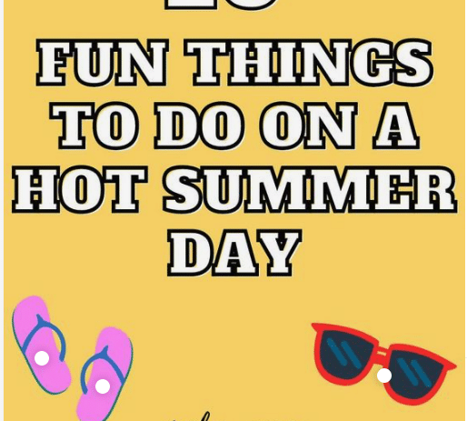 10 Fun Things to Do in the Summer With Kids - Goally
