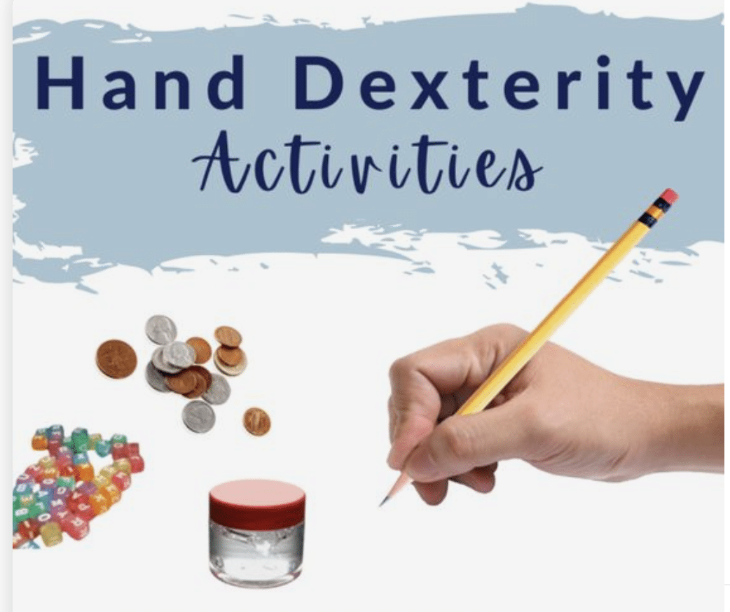 Manual Dexterity Activities for Kids - Goally