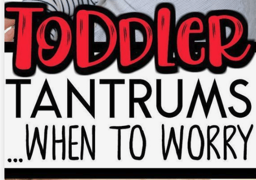 Severe Temper Tantrums in 2 Year-Olds | Parent Guide - Goally