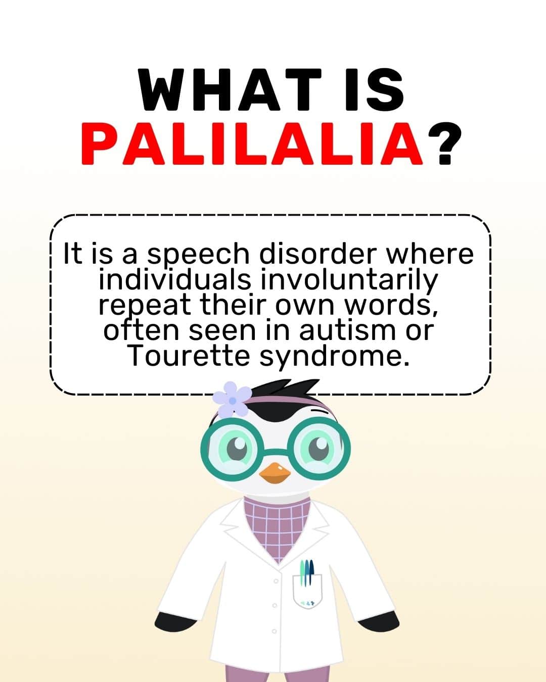 What is Palilalia? - Goally