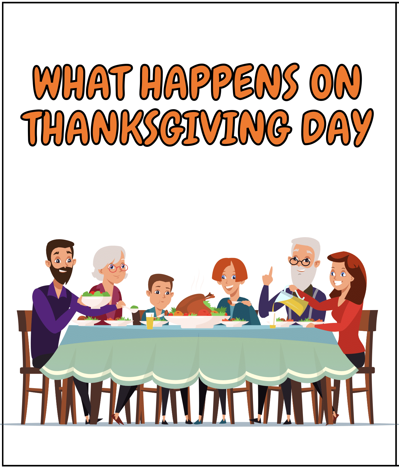 Thanksgiving Social Story for Kids - Goally